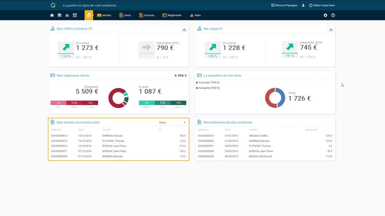 Facturation - Une solution Web - Vidéo - easy Compta